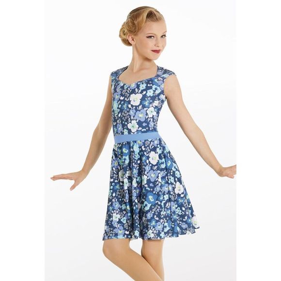 Weissman | Costumes | Dance Costume Size Lc Weissman 1865 Jazz Blue Tap ...